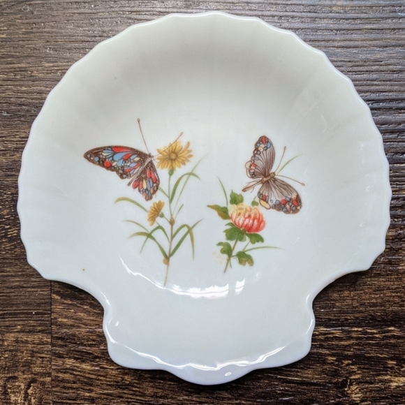 Takahashi | Dining | Vintage Takahashi Wildflowers Butterflies Dish ...